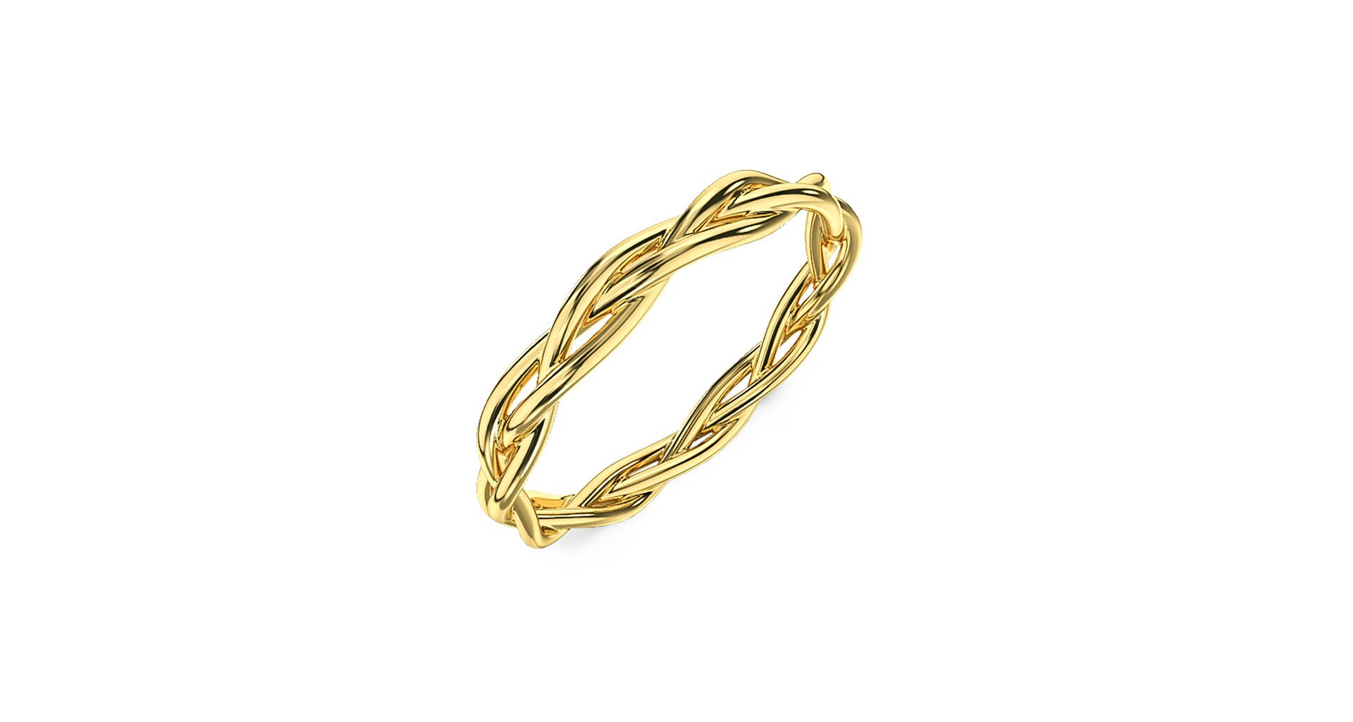 Alliance ISAYA en or jaune 750‰